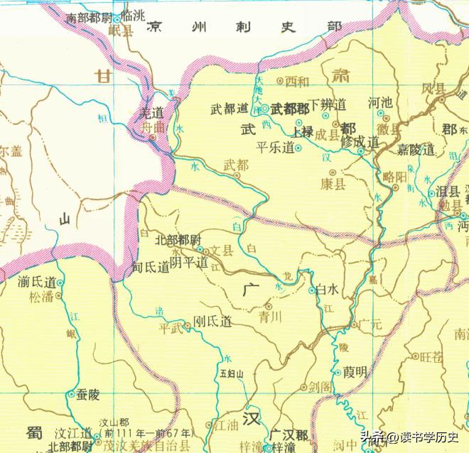 Through the map, understand the historical changes of Longnan City ...