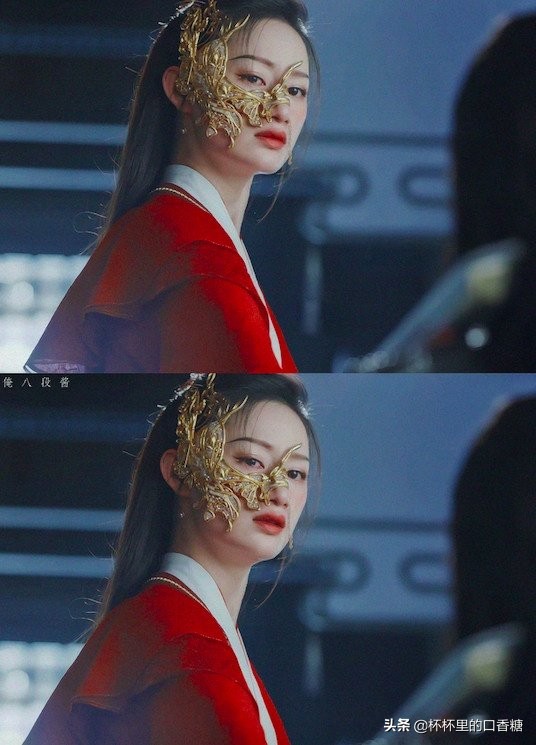 Costume actress mask modeling!Li Qin is beautiful and Dilireba is ...