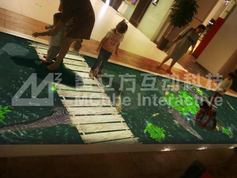 Popular and fun ground interactive projection games, you can't stop ...