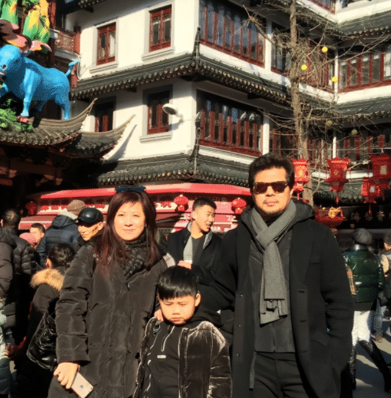 Tong Ruixin and Xia Jing's happy family photos, their chubby children ...