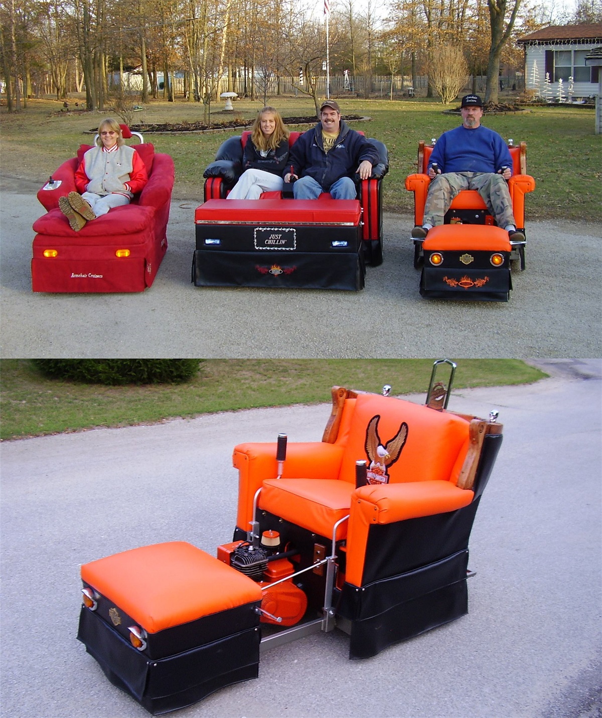 28 long-lived photos of a movable sofa supercar and a woman disguised ...