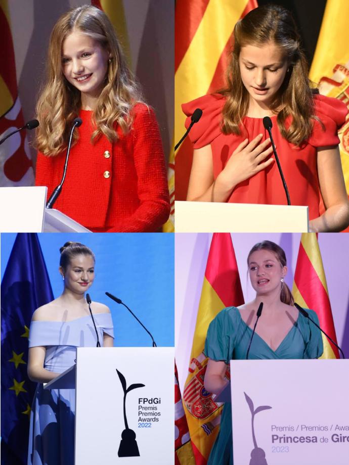 Let yourself go! 18-year-old Princess Leonor is white and fat, and her ...