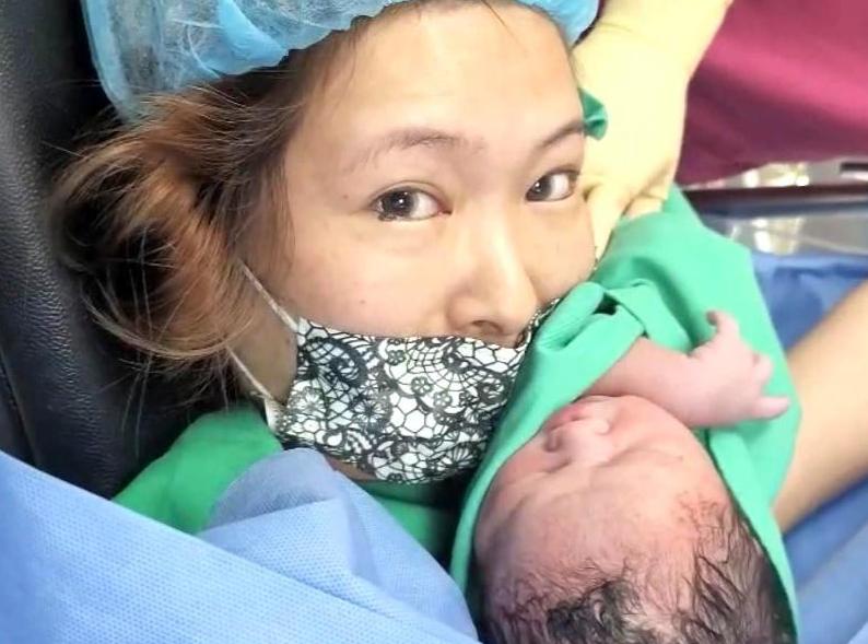 38-year-old Makiyo had a party 2 months after giving birth, which ...