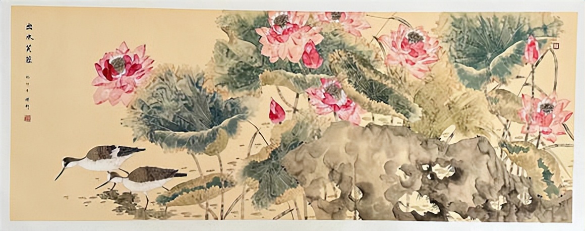 Cai Jixuan's style of writing and painting - iMedia