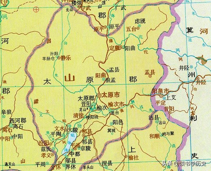 Through the map, understand the historical changes of Yangquan City ...