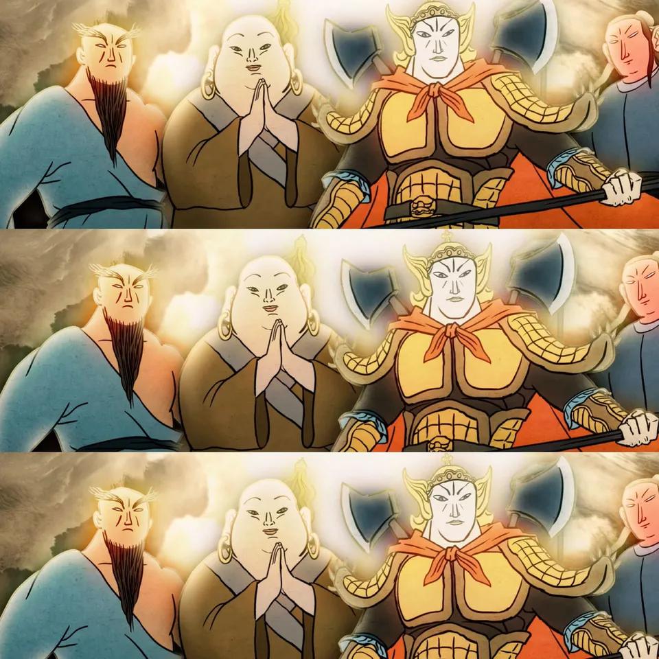 The head portrait of the little pig demon in Langlangshan (1) [The ...