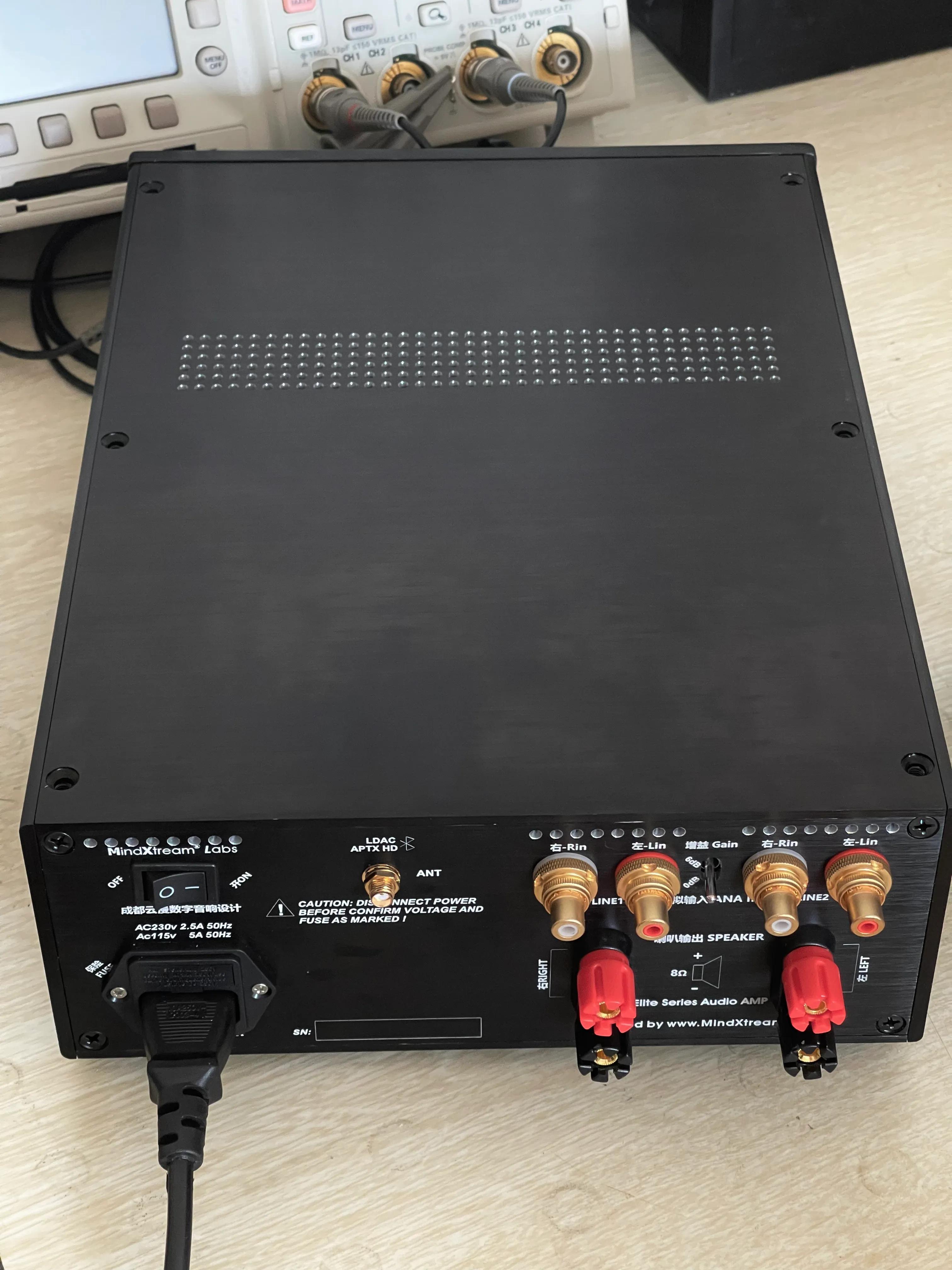 The final production of the three parallel TDA7293 fever power ...