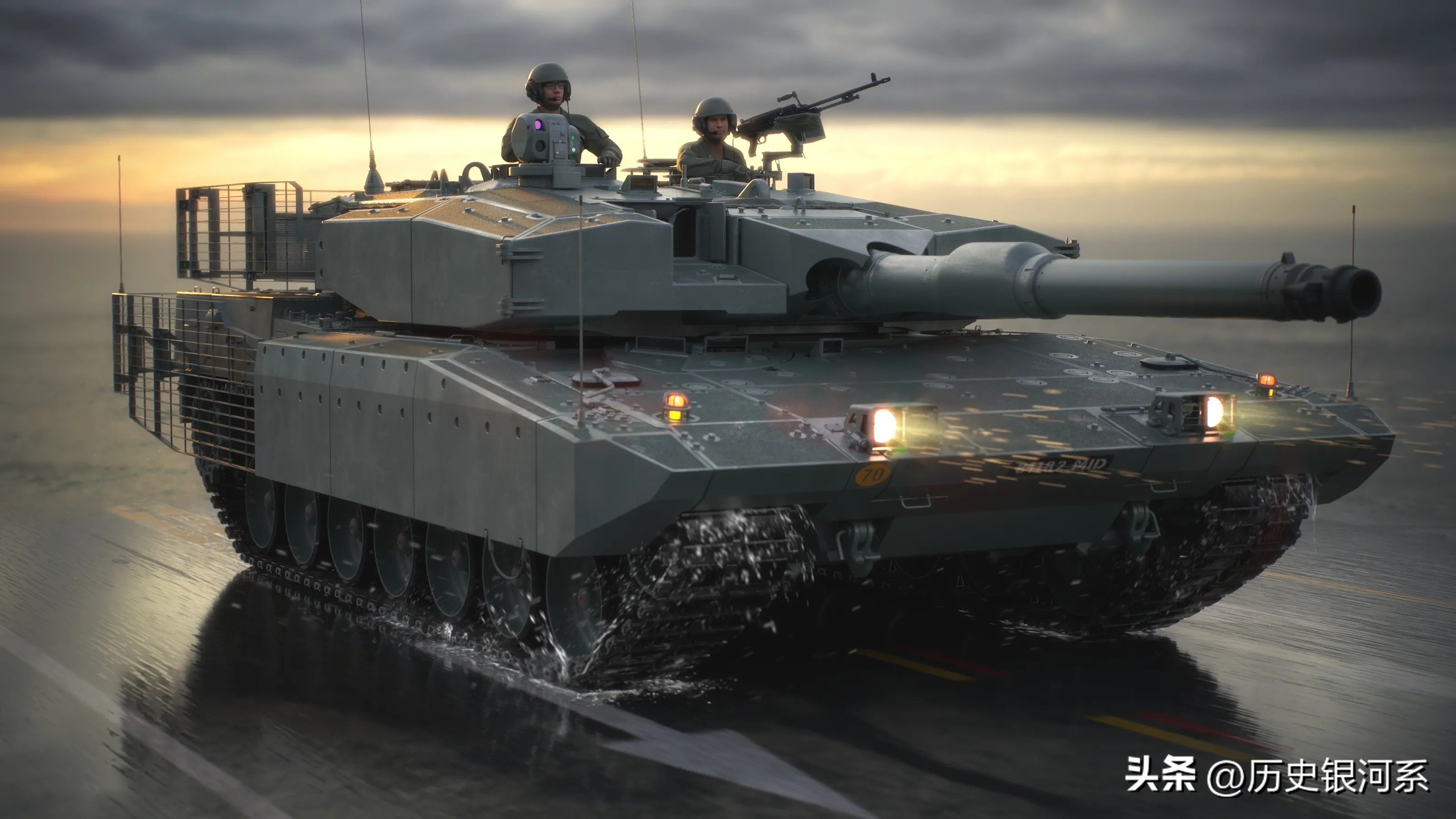 The most handsome leopard in history - Singapore Leopard 2SG - iNEWS