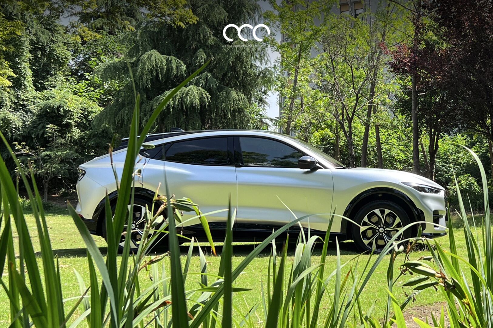 Diffuse color changing film electro-optic metallic silver, super cool ...