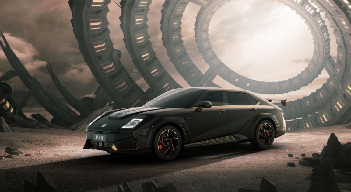 Open the era of smart electric car mecha, the four cars of the salon ...