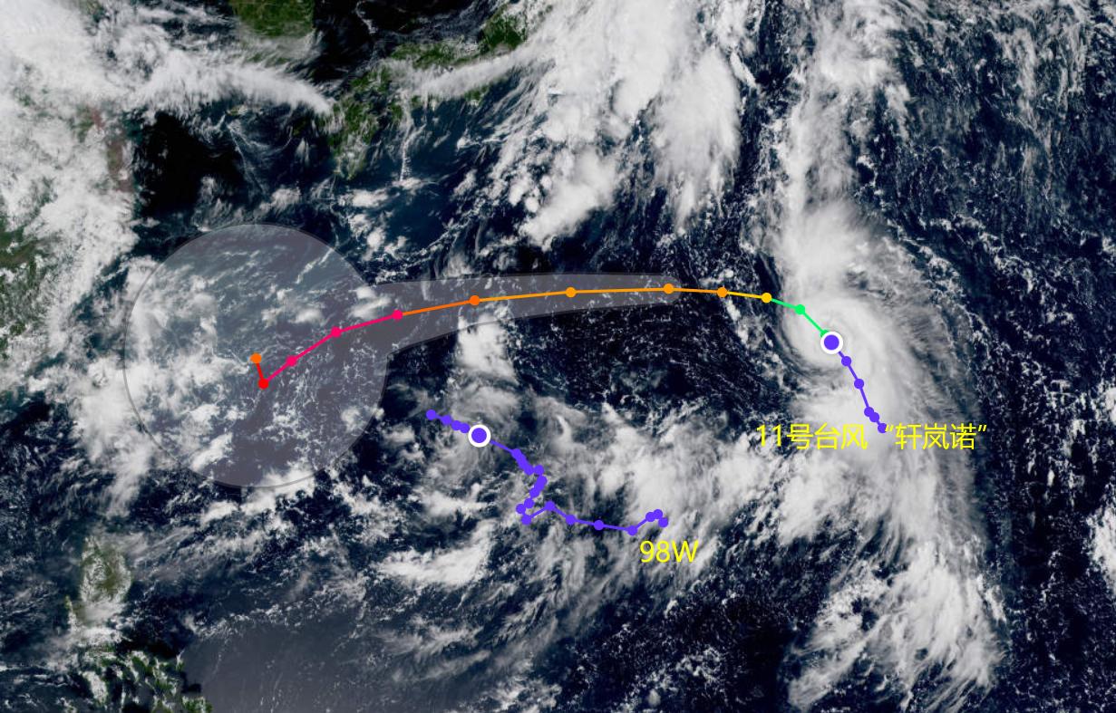 Typhoon Xuan Lannuo may reach 17 super typhoon!There are three trends ...