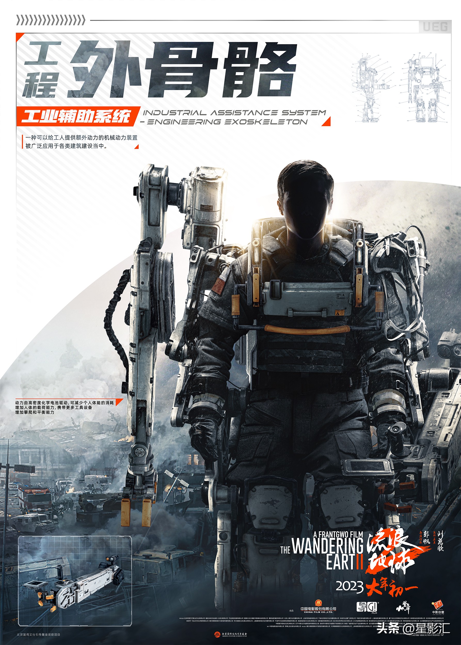 [The Wandering Earth 2] Exposure poster stupid door frame to appreciate ...
