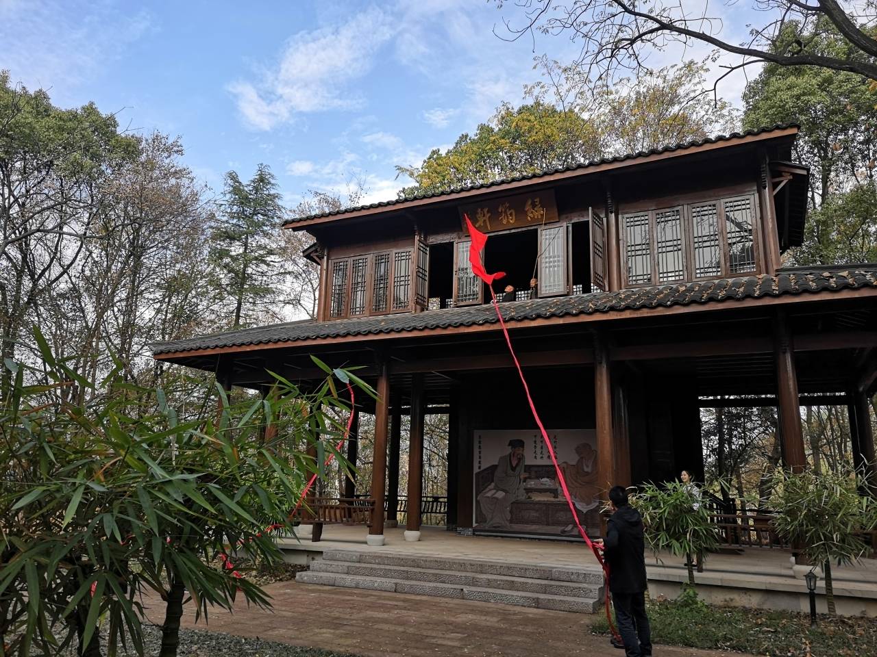 The revival of Yuqian Ancient City in Lin'an District has added a new ...