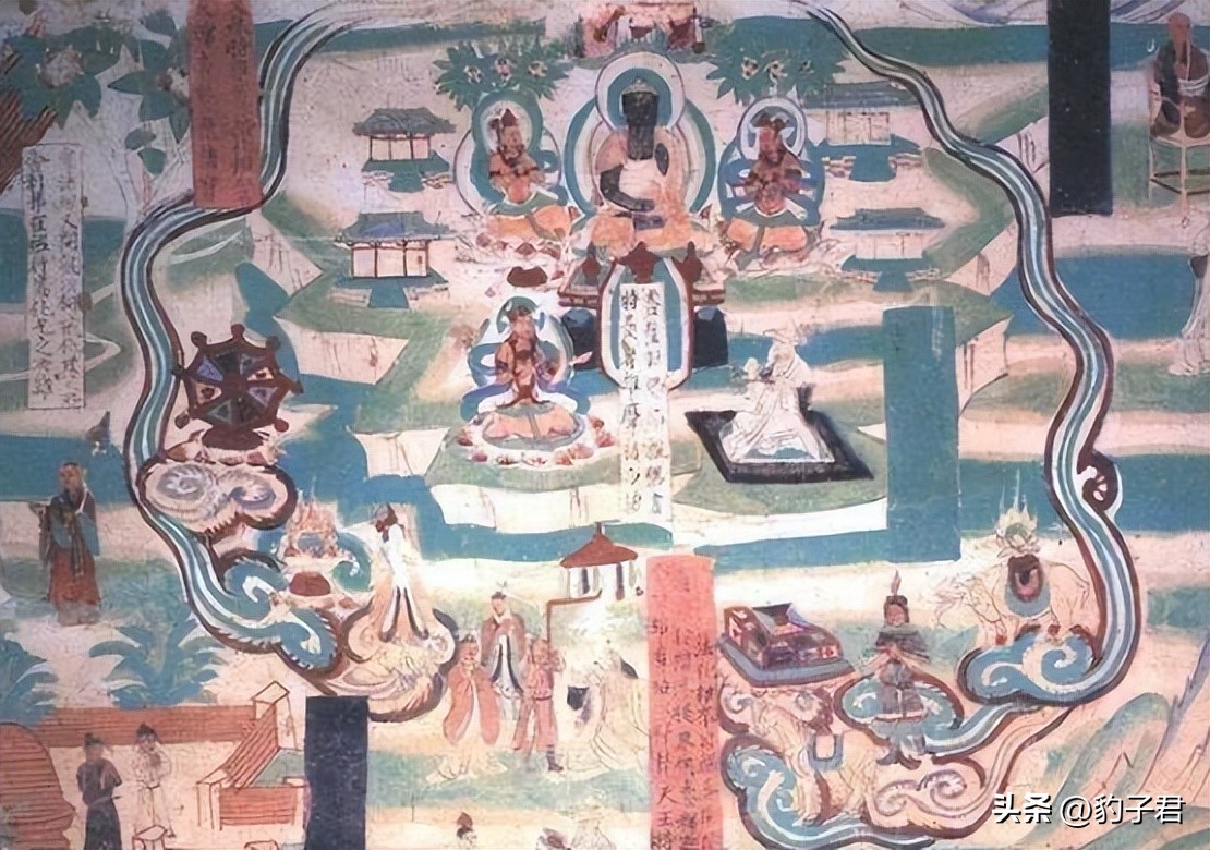What are the Dunhuang murals painted?What is the significance of the ...