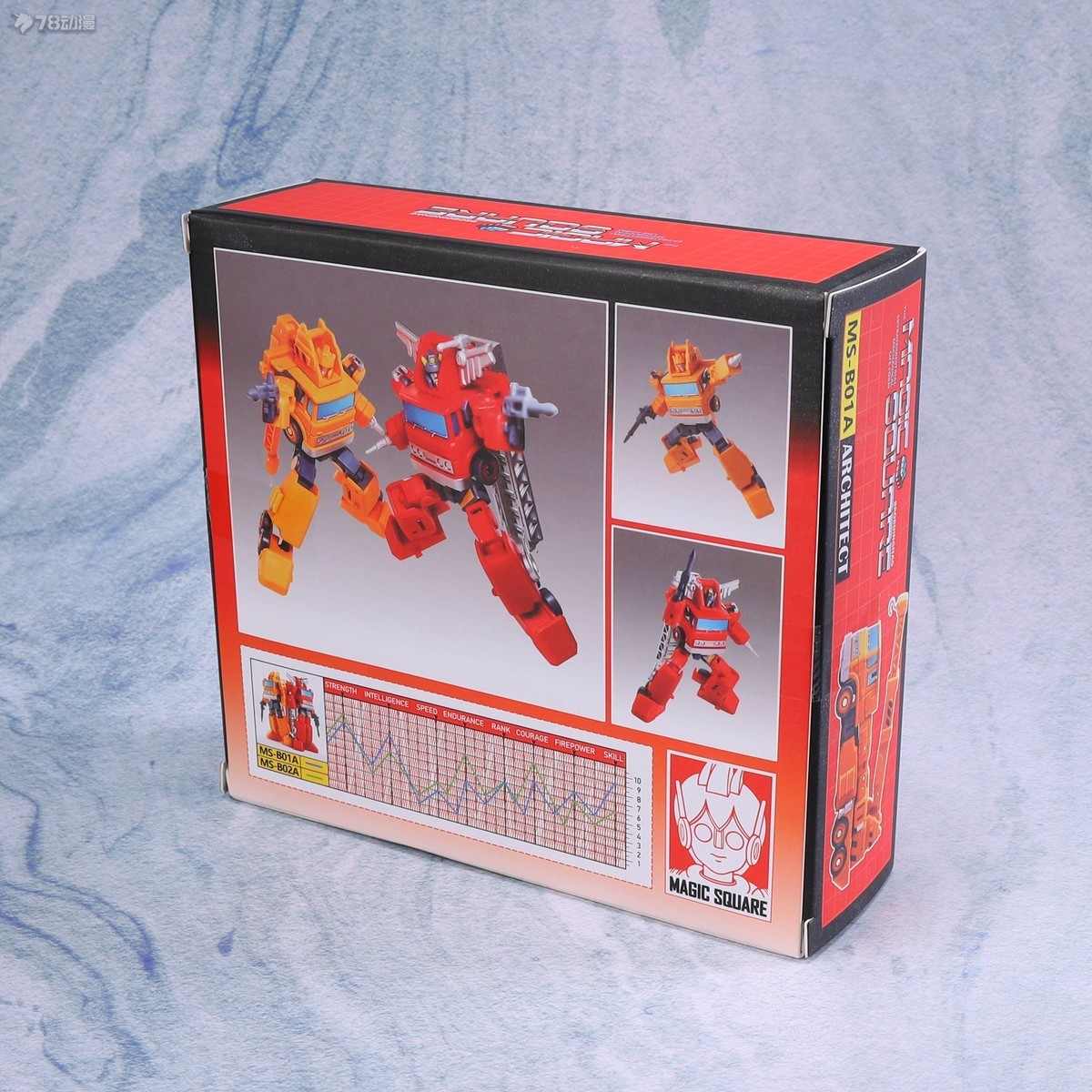 78 official test: Transformers third-party Rubik's Cube MS-B series ...