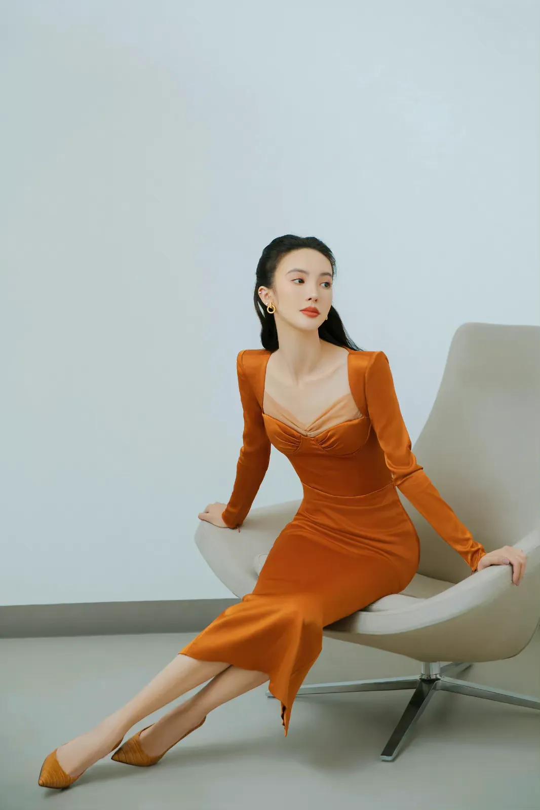 Jin Chen's prosperous beauty is so beautiful - iMedia