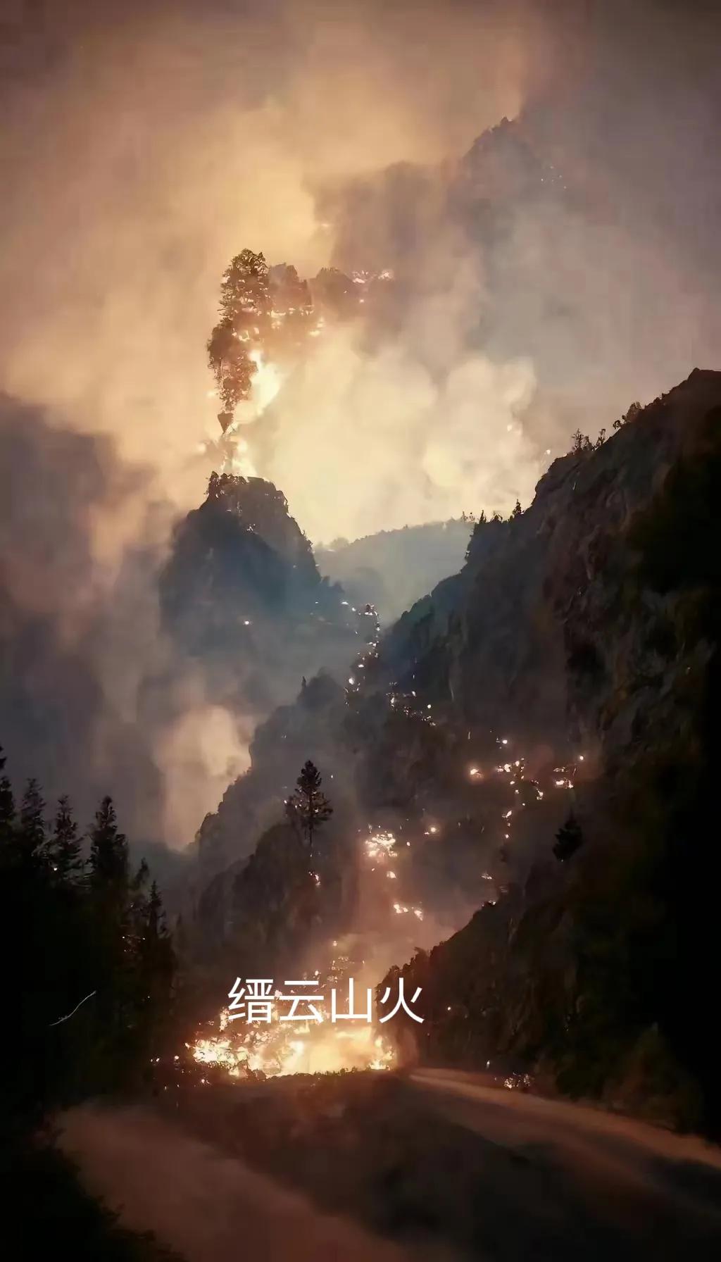 Feelings of watching the mountain fire extinguished in Jinyun Mountain ...