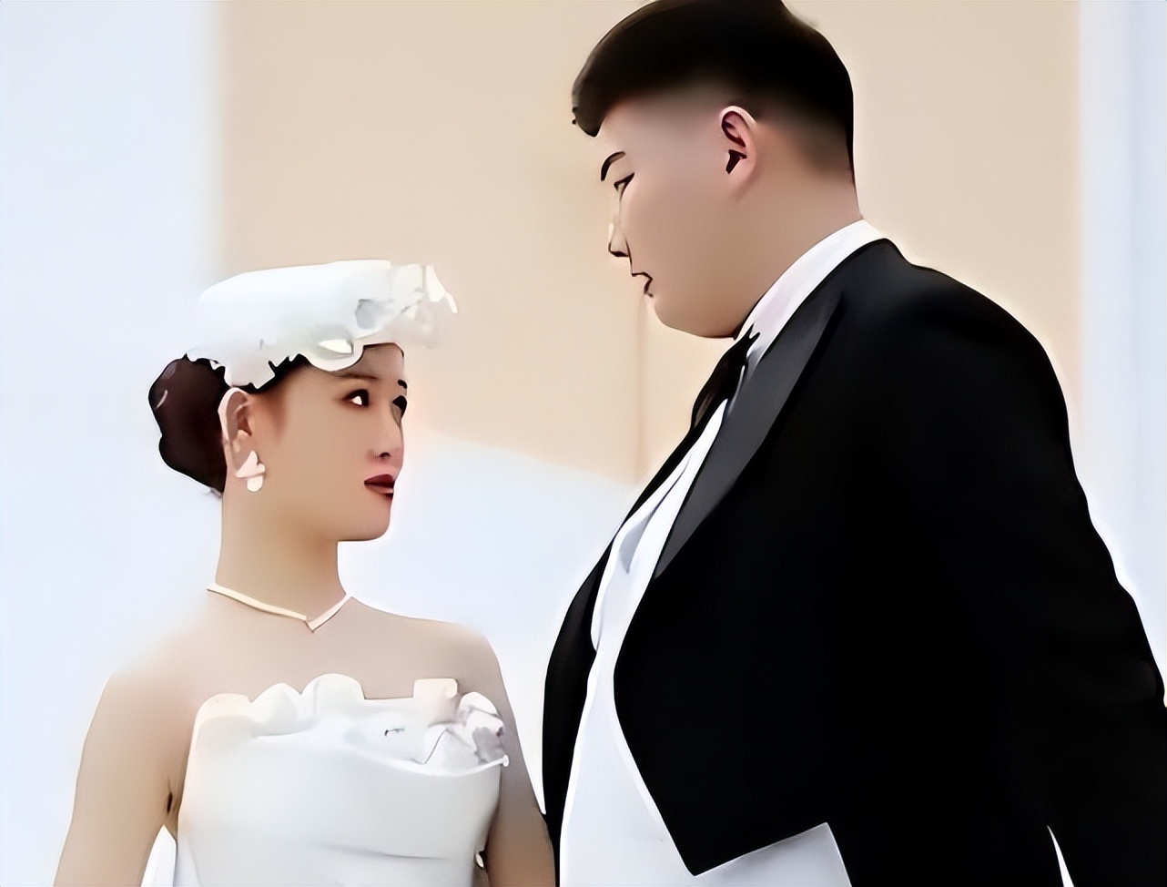 Chen Meng wore a cheongsam to take a pregnancy photo, and she gained a ...