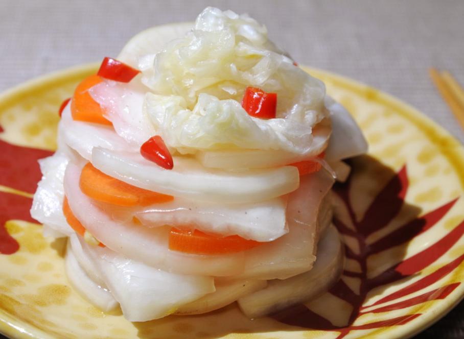 Exclusive secret recipe for crispy appetizers, sweet and sour radish ...