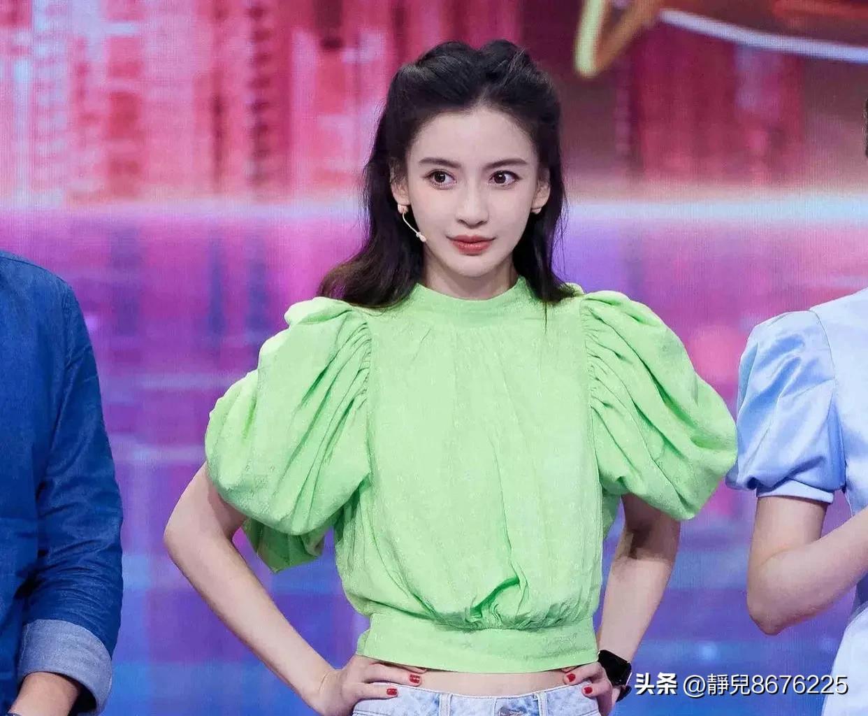Angelababy's "sweet" outfits are exquisite and age-reducing - iNEWS