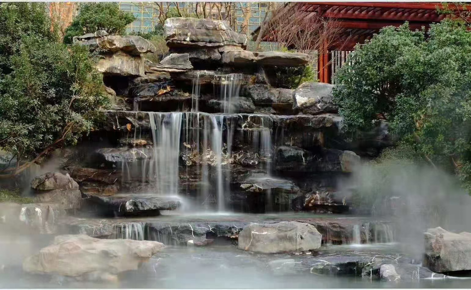 Taihu stone is a kind of revetment stone commonly used in garden ...