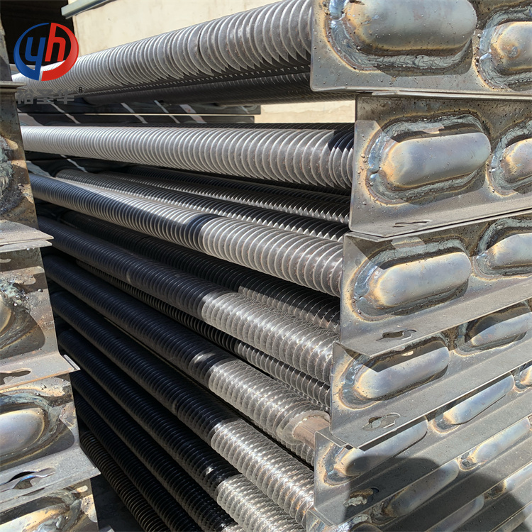 Spiral finned tube steel and aluminum heat exchanger - iNEWS