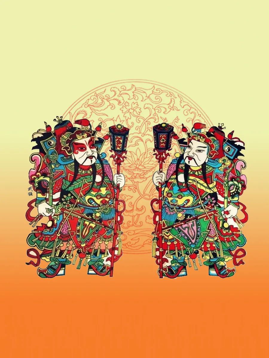 Chinese Building Structure Series -Door God - iNEWS