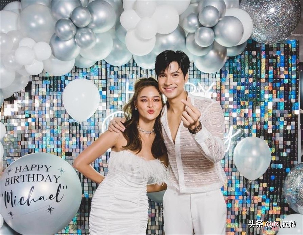 Thai star Pooklook held a birthday party for Mike, friend Aump attended with his rich boyfriend ...