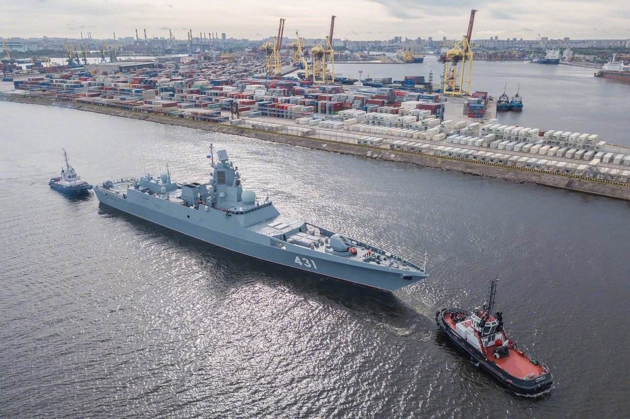 World frigate tour 21 Russia "Admiral Gorshkov" class frigate - iNEWS