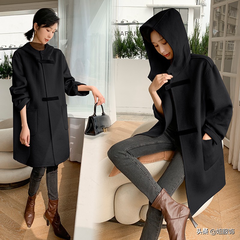 Take a look at these wool double-sided woolen coats, they are light and ...