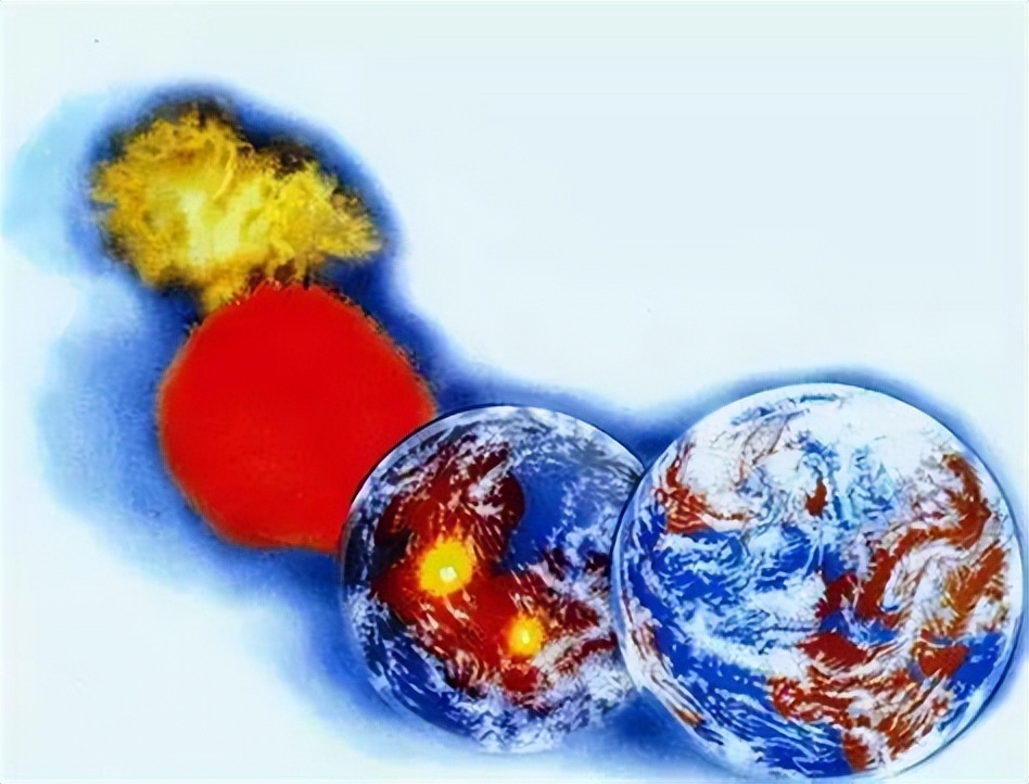 The wonderful history of the formation of the earth, the major events ...