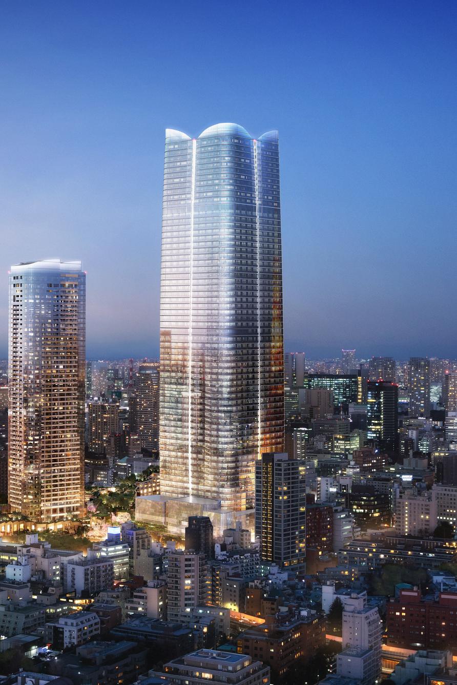 330 meters high!Japan's tallest building "Tora Asa" tops out - iMedia