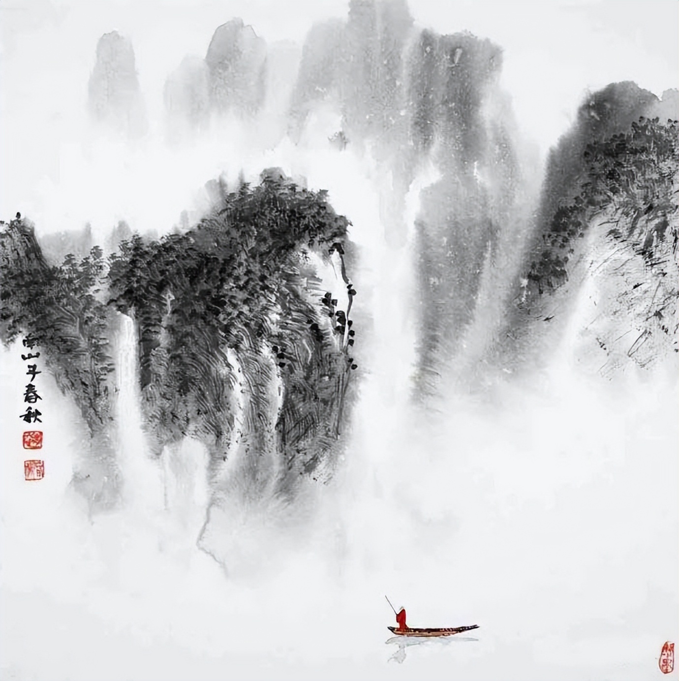 Ink Zen Mind - Appreciation of a Group of Elegant Ink Landscape ...