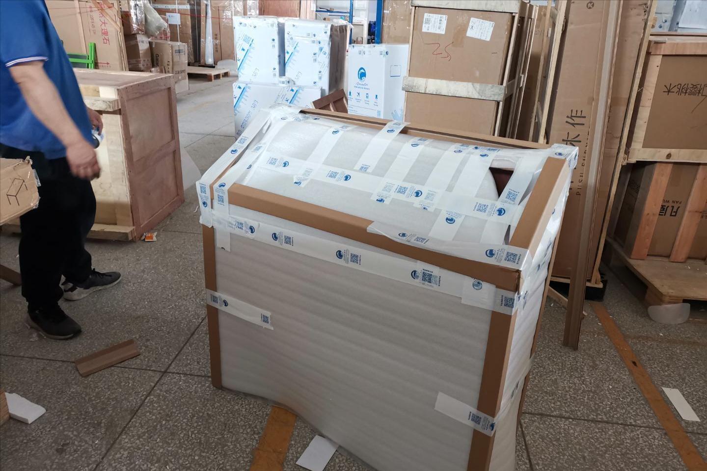 Dragonsea international moving test! Customs clearance by sea like this ...