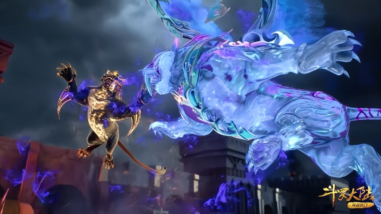 Douluo: Shrek Seven Devils vs Wuhun Empire, Xiao Wu kicks the evil moon ...