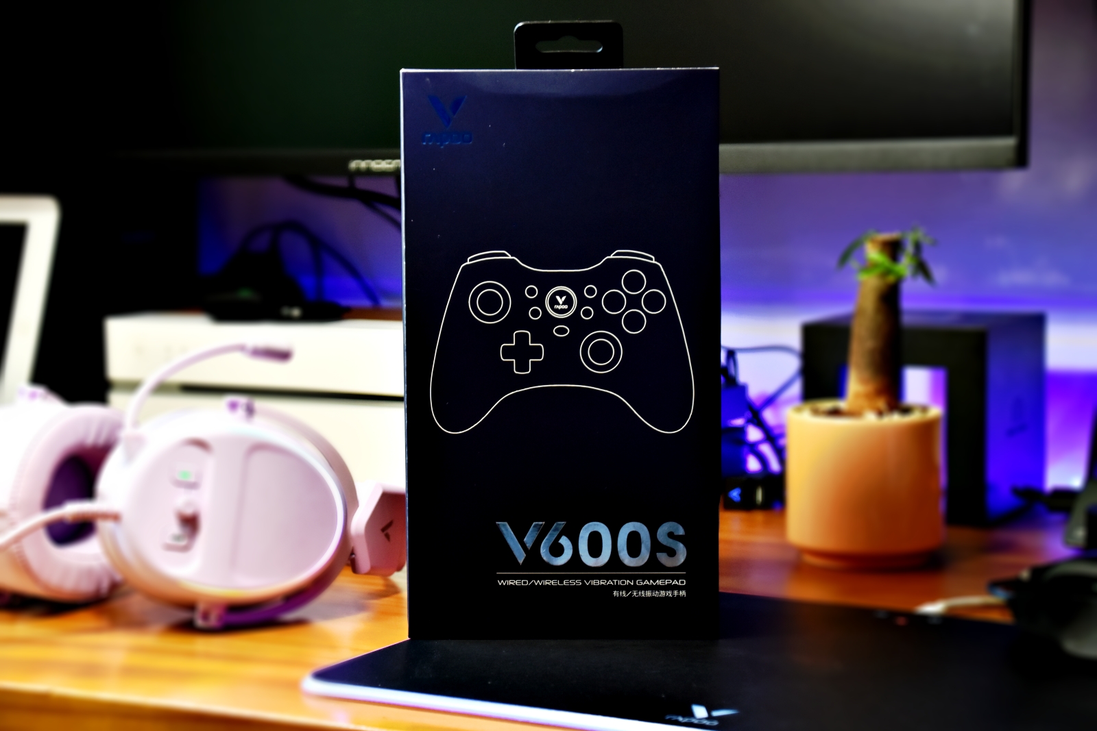 Multi-platform direct connection, super cost-effective!Rapoo V600S dual ...