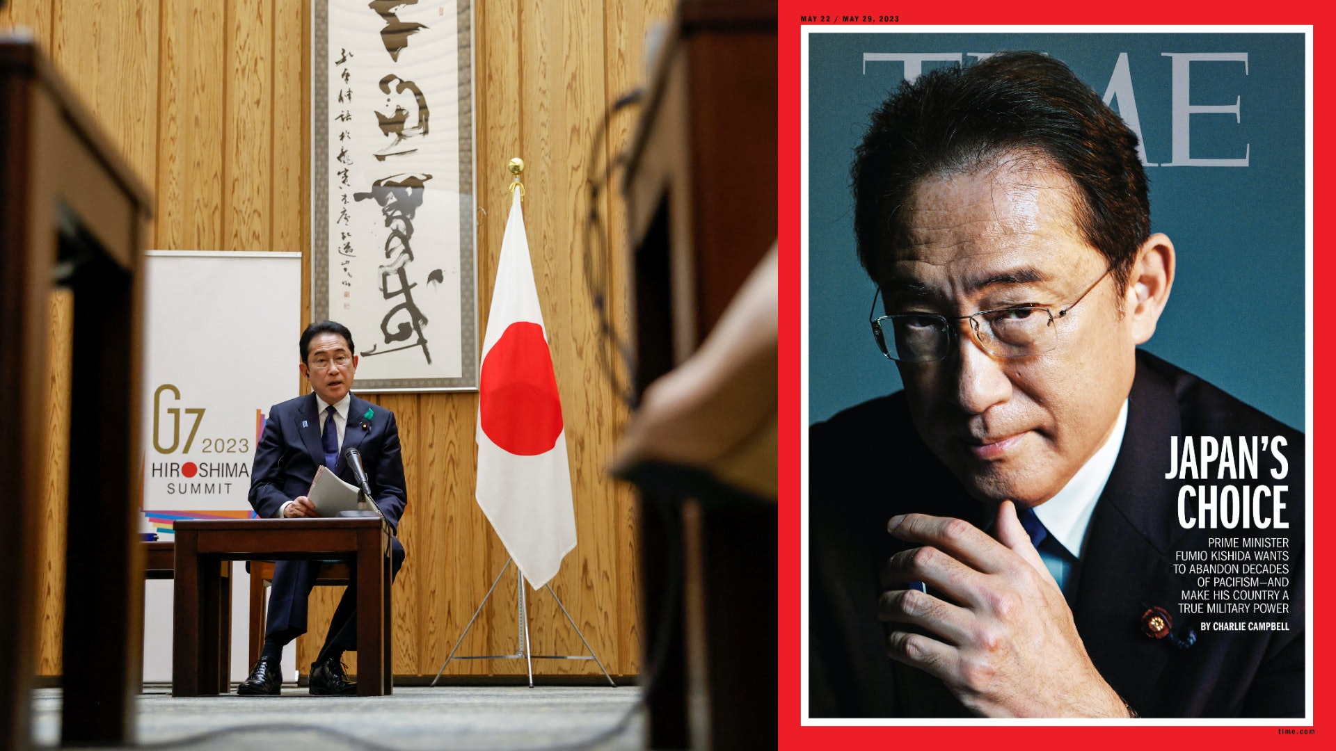 Kishida appeared on the cover of the times, US media: Japan abandons ...
