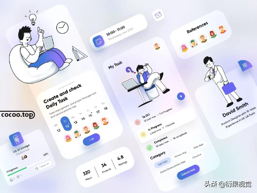 UI design interface design basic principles!aesthetics - iNEWS