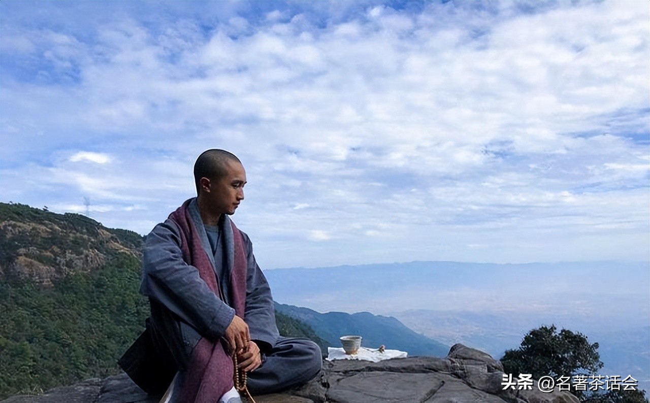 A monk in the Tang Dynasty was born with white hair and became a god ...