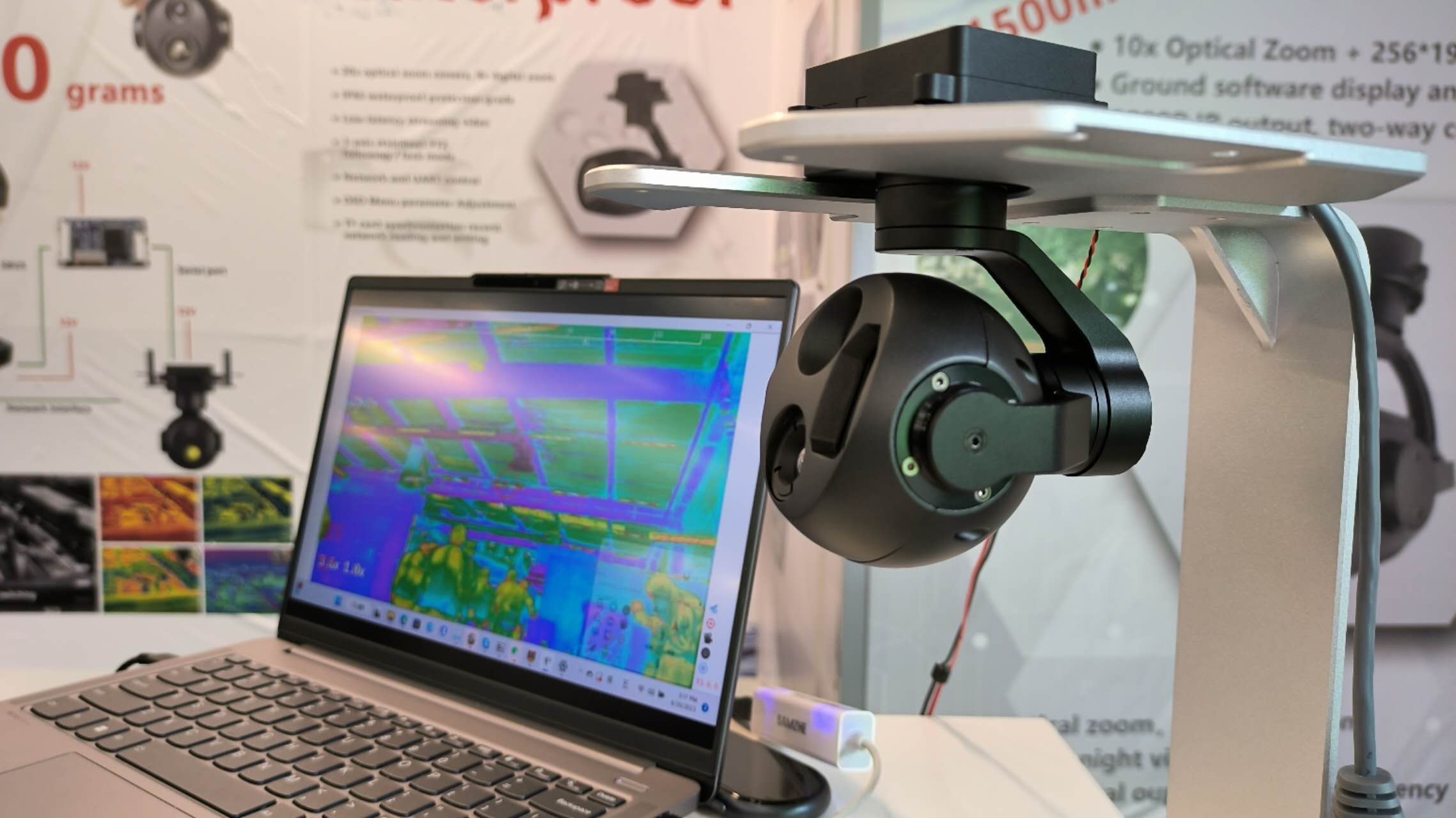 Photoelectric pods made in China stand out at the 2023 Paris Air Show ...