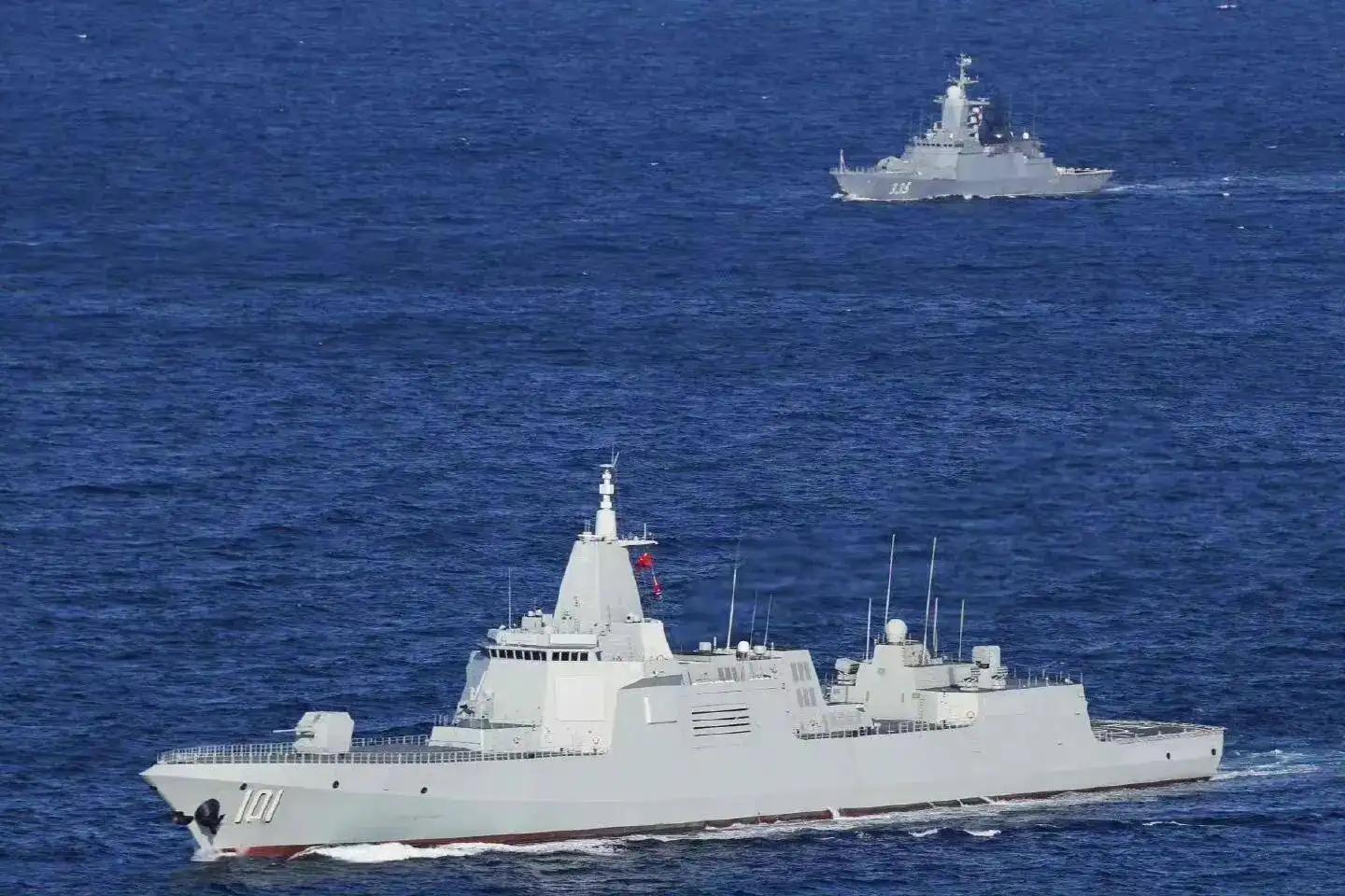 Our ships and planes crossed the Miyako Strait three times in four days ...