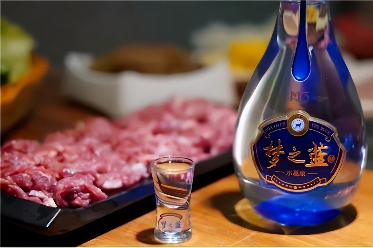 They are all Yanghe wines. What is the difference between Sea Blue, Sky ...