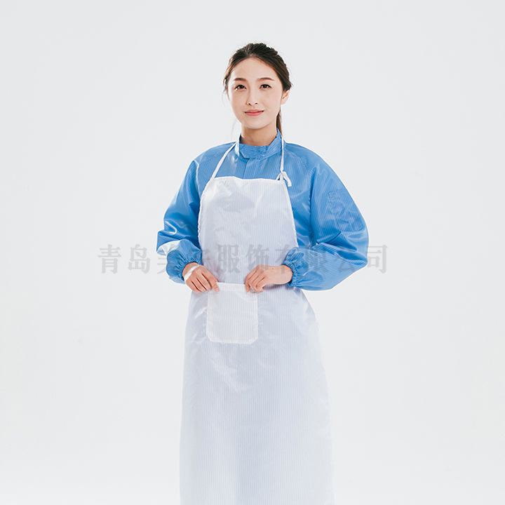 What preparations should be made for cleaning anti-static aprons - iNEWS