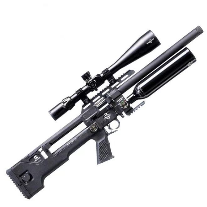 The muzzle velocity is 310 meters per second, and the barrel of ...