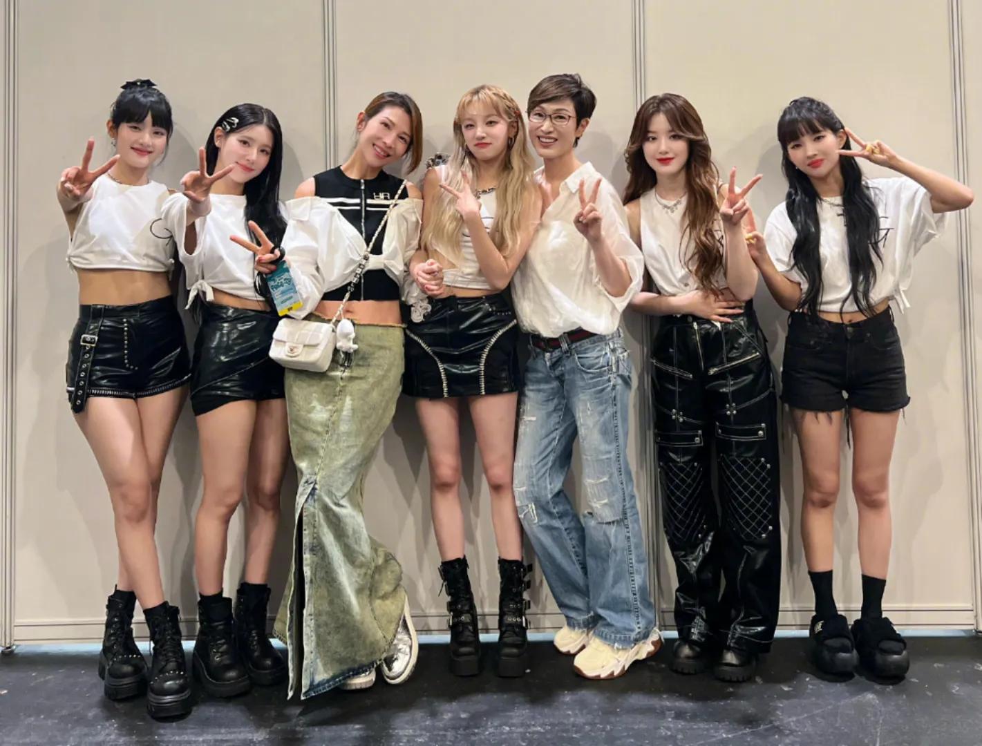 The latest photo of Ada Choi and Chen Farong, the two went to see the ...