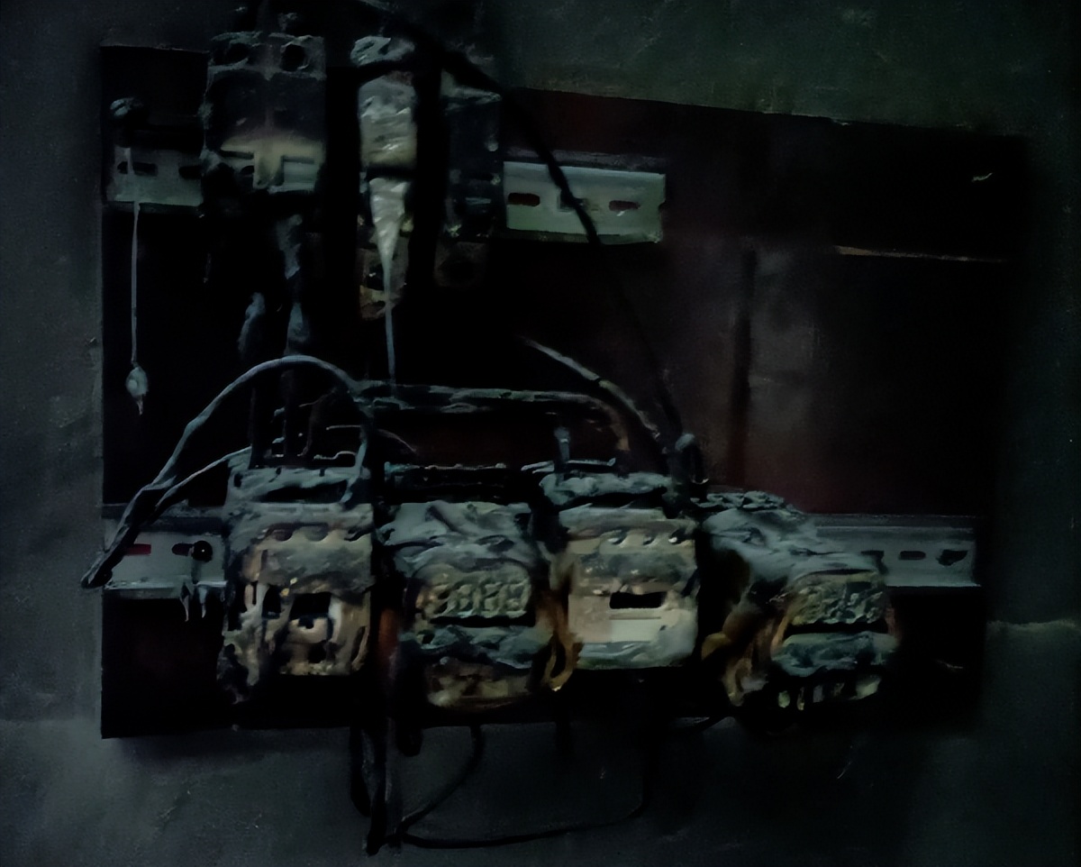 An accident caused by a virtual connection of wires, look at the habits ...