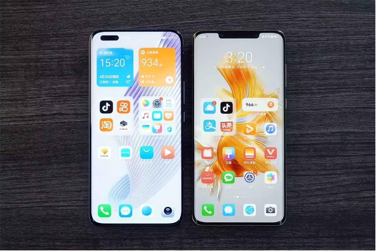Honor Magic5 Pro compared with Huawei Mate 50 Pro, is the green out of the blue or the ginger is ...