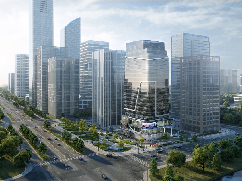 Ningxia Yinchuan is really hot this time!80 meters high Grade A office ...