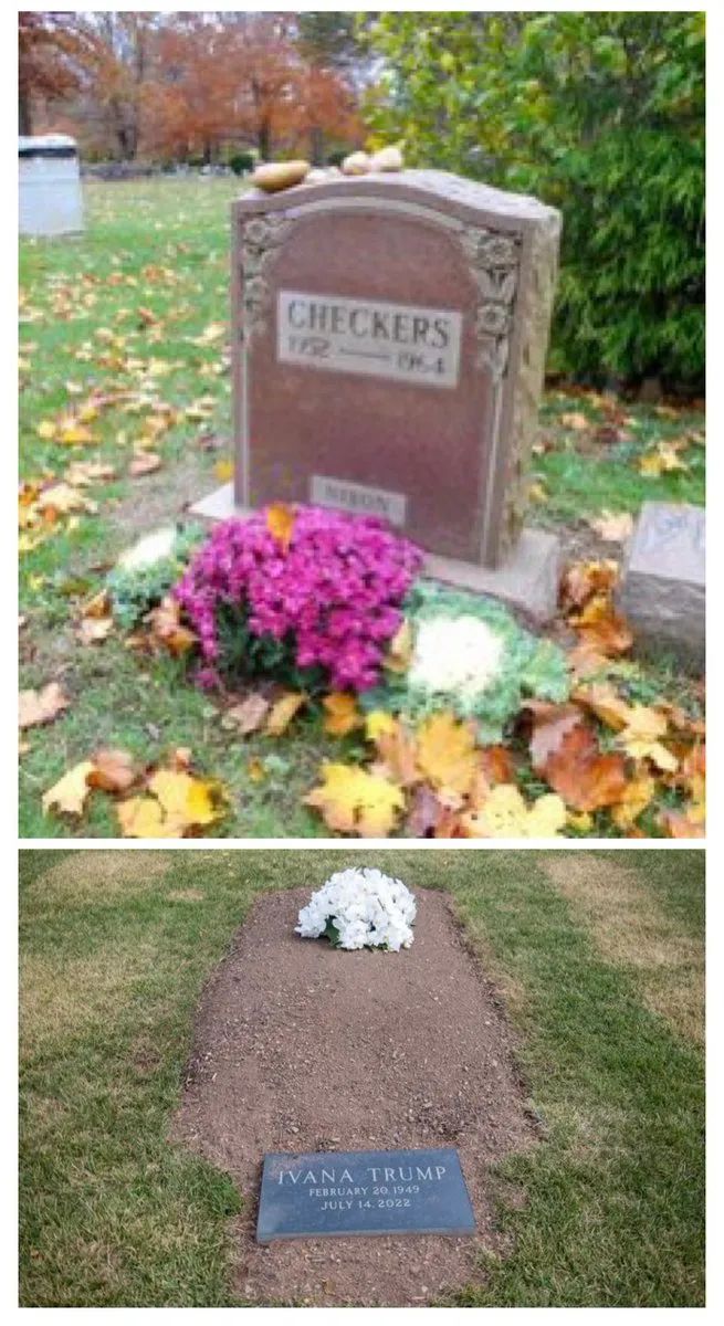 Trump really buried his ex-wife next to a golf course!Netizen: This ...
