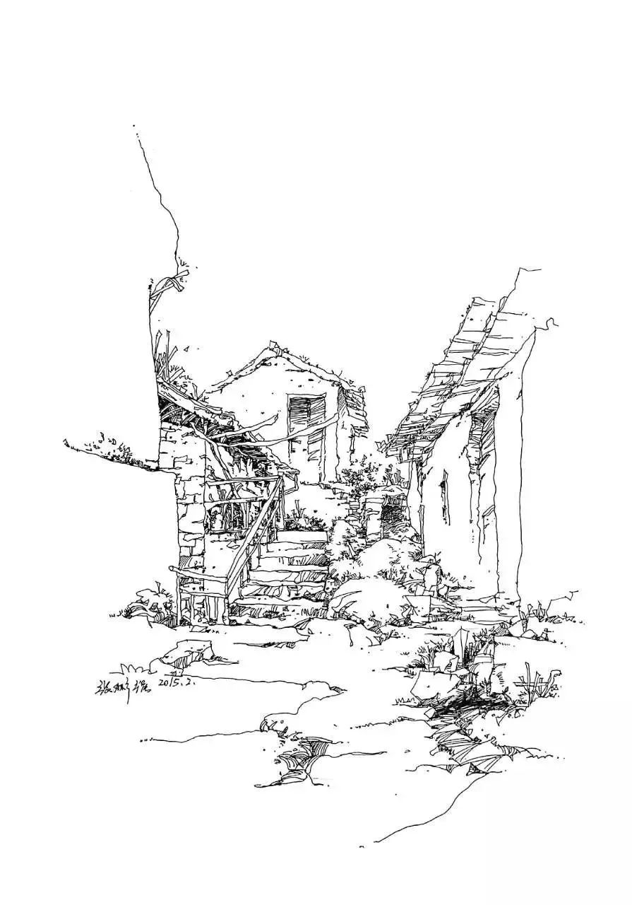 Pen sketch, every time is unique - iNEWS